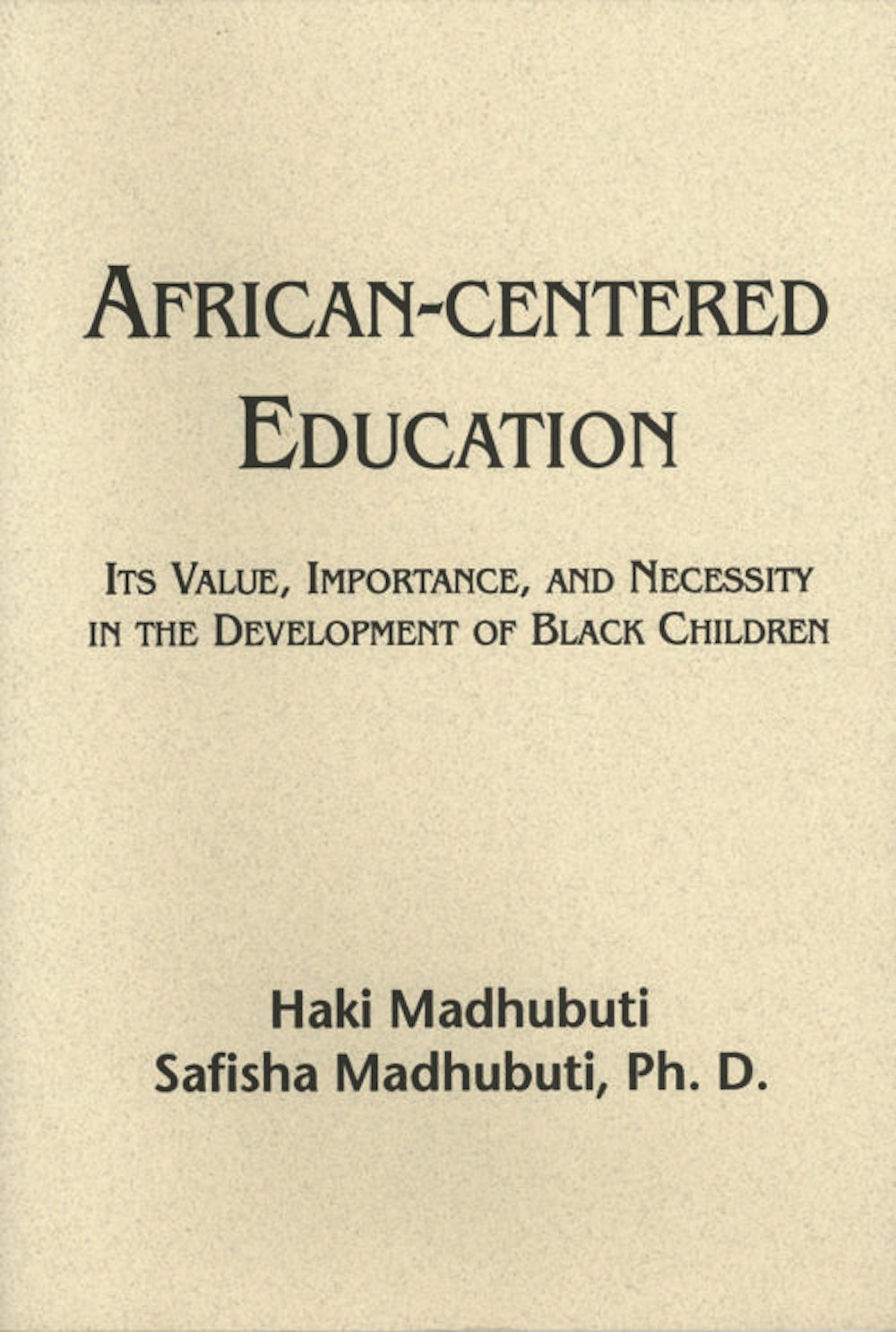 African-Centered Education – Third World Press Foundation